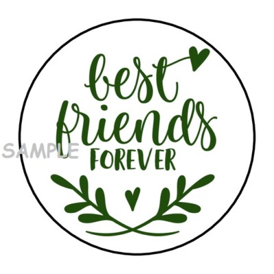 30 BEST FRIENDS FOREVER ENVELOPE SEALS LABELS STICKERS 1.5" ROUND | eBay