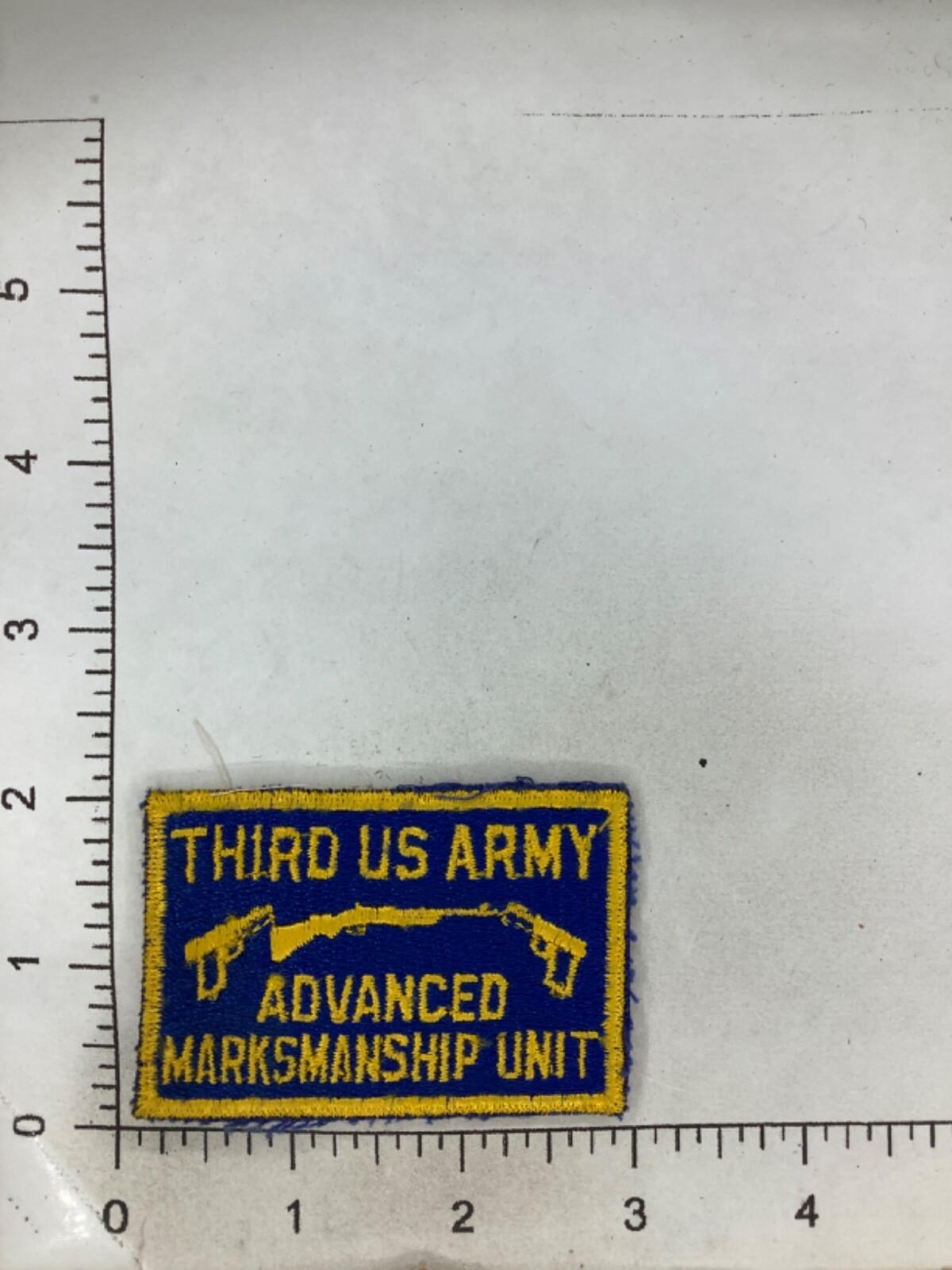 BEAUTIFUL VINTAGE US ARMY THIRD ARMY ADVANCED MARKSMANSHIP UNIT JACKET ...