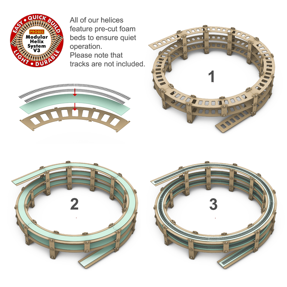 PROSES HELIX SYSTEMS: OVER 60 QUICK & EASY TO ASSEMBLE OPTIONS FOR ALL ...