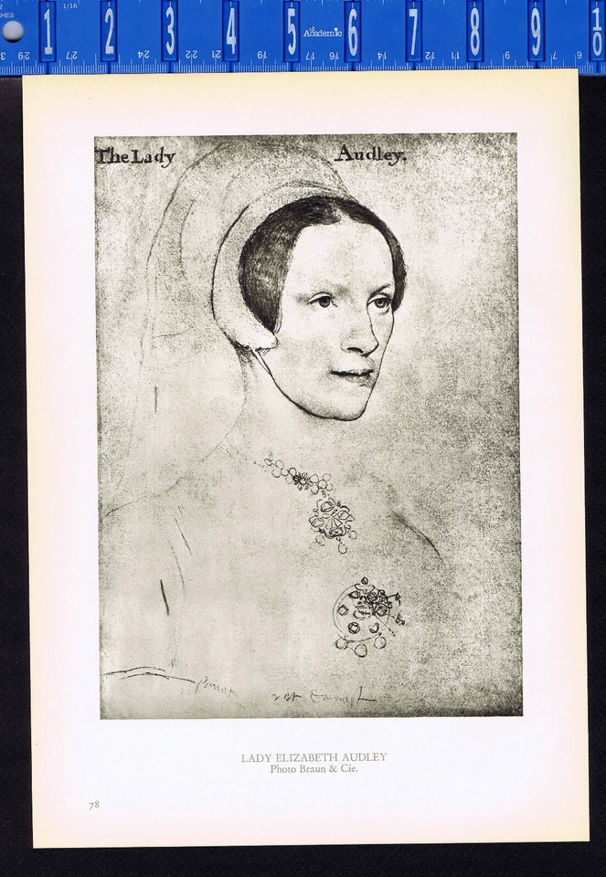 HOLBEIN: Lady Elizabeth (Grey) Audley & Wife of Burgomaster Meyer -1938 ...