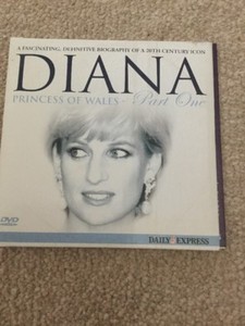 DAILY EXPRESS DVD DIANA PRICESS OF WALES PART ONE | eBay