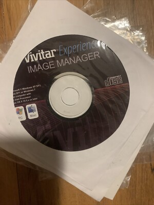 Vivitar Experience Image Manager Software 2011 Install Disk | eBay
