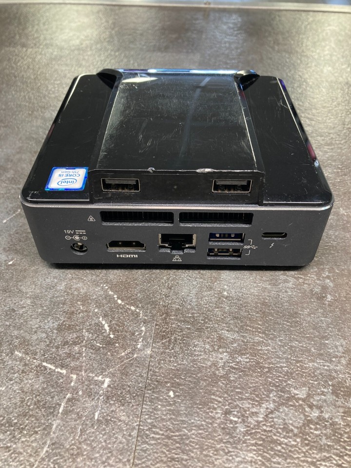 Intel NUC NUC7i5BNK Core i5-7260U CPU 2.20GHz 256GB SSD 8GB RAM NO AC ...