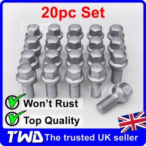 20 x ALLOY WHEEL BOLTS FOR MERCEDES BENZ VITO VIANO V-CLASS LUG NUT ...