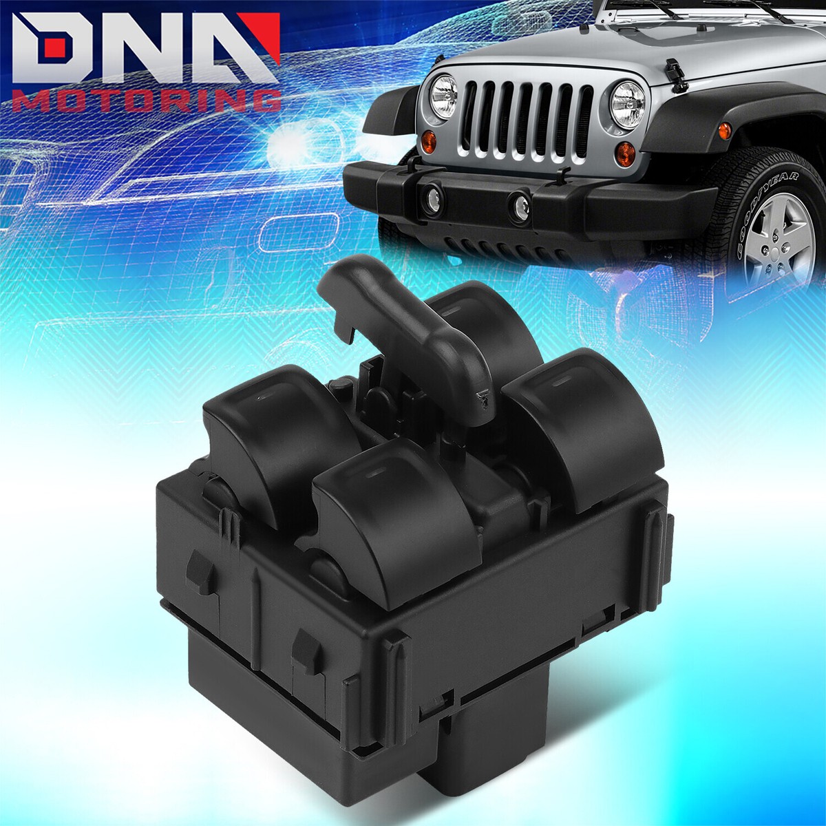 Jeep Wrangler Power Windows 4602756AA, 4602756ab New Power Window