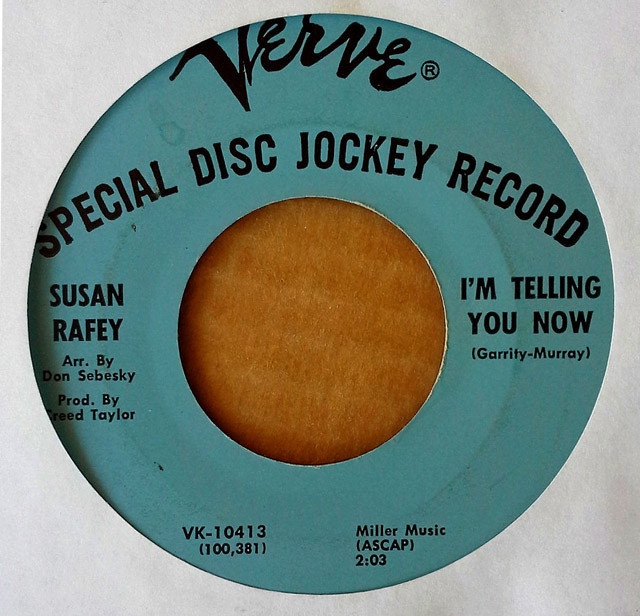 NORTHERN SOUL - SUSAN RAFEY - YOU MADE ME LOVE YOU - VERVE 45 - BLUE ...