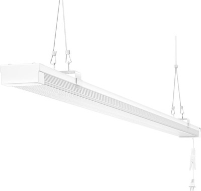 4FT LED Shop Light, 40W LED Utility Light with Plug, 4000 LM, 4000K, 48 ...