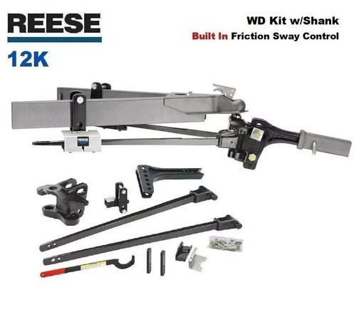Reese 12,000# SC Trunnion Weight Distribution Hitch & Built In Sway ...