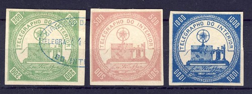 Brasilien/Brazil - Telegrafenmarken 1869/70 | eBay