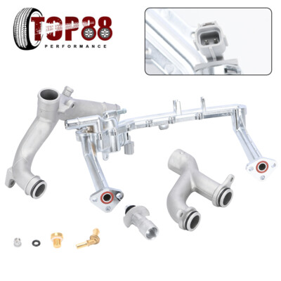 Upgraded Aluminum Coolant Water Pipe Kit for 14-19 Land Rover Range ...