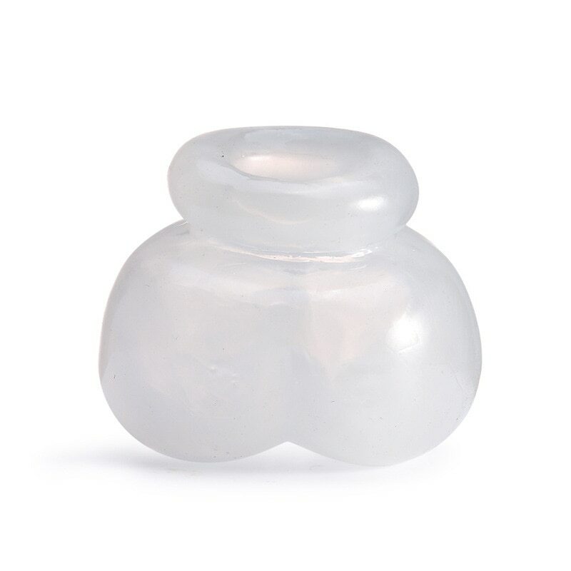 Bull Bag Ball Stretcher Scrotum Silicone Ballsack Testicle Bondage Sex