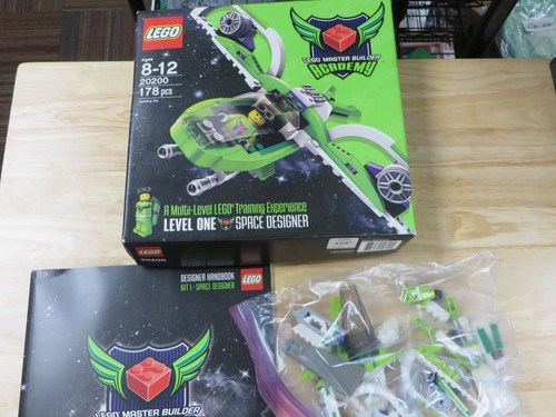 Lego 20200 Master Builder Academy Level One -Complete w/Box and Manual ...