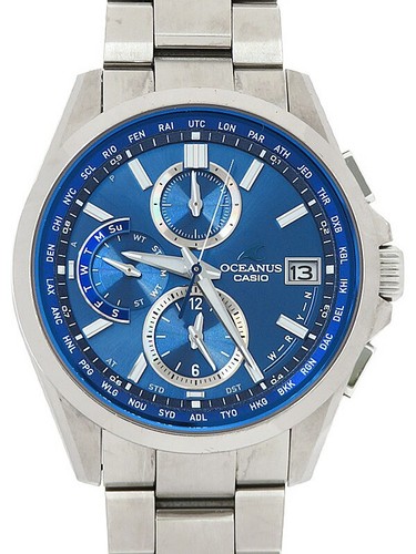 CASIO OCEANUS Classic Line OCW-T2600-2A2JF Men Solar Radio Quartz #T636 | eBay