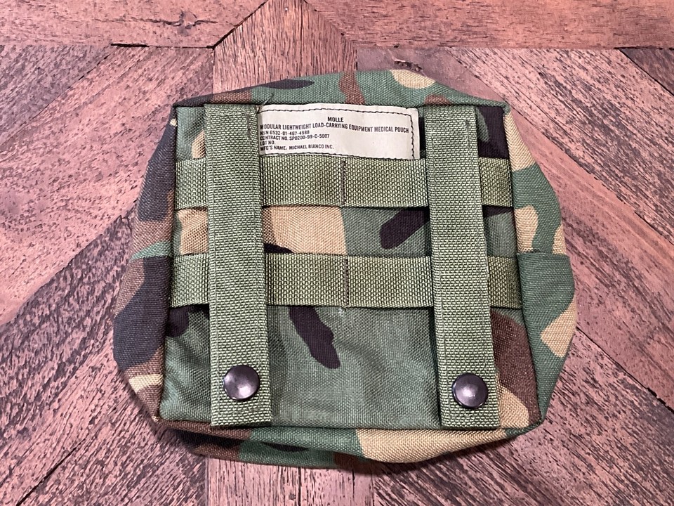 OLDGEN SOF SEAL SPEAR MOLLE Medical Pouch M81 Woodland Michael Bianco ...