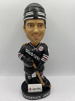 UHL CHL Quad City Mallards #6 Frederick Jobin Bobblehead Free Shipping ...