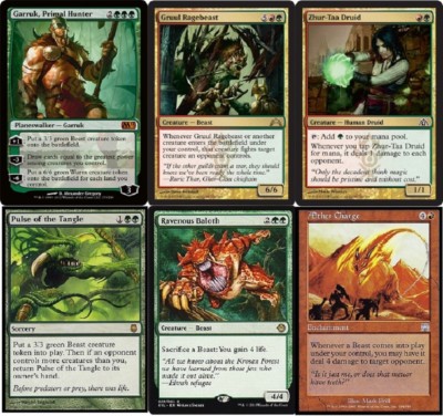 Garruk's Beasts Deck - Primal Hunter - Baloth - Magic Gathering - MTG ...