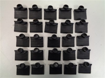 CHAPARRAL BLACK PLASTIC WINDSHIELD SNAPS 1" X 7/8" (QUANTITY 25) MARINE ...
