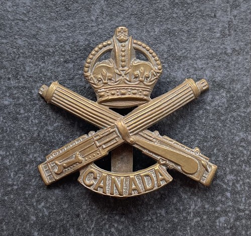 Genuine Canada Machine Gun Corps CEF Cap Badge | eBay