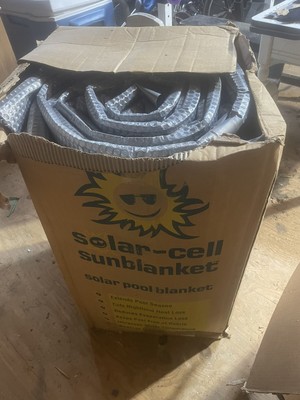 solar pool cover 16x32 | eBay