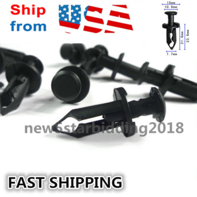 ATV Retainers Push Pin Splash Guard Body Panel Clips For Honda Suzuki ...