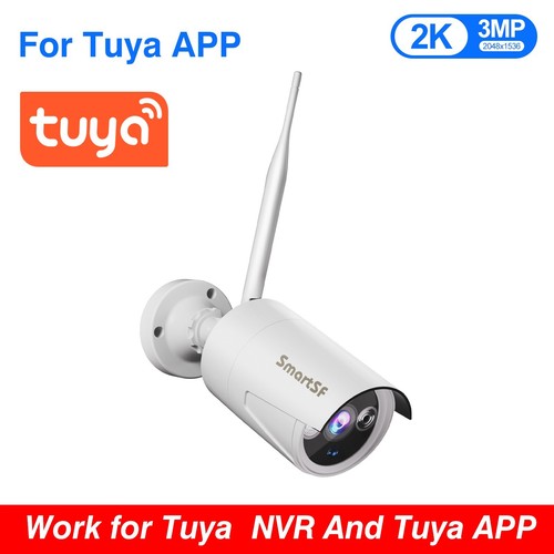 3MP Wireless Security IP Camera for Tuya NVR Tuya APP Expanded more ...