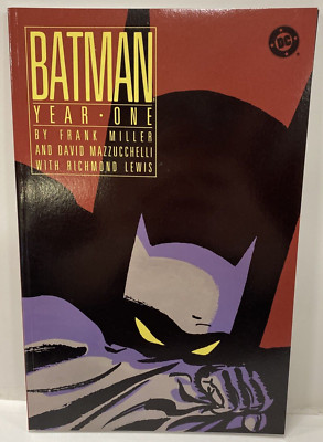 Batman Year One Frank Miller David Mazzucchelli Trade Paperback | eBay