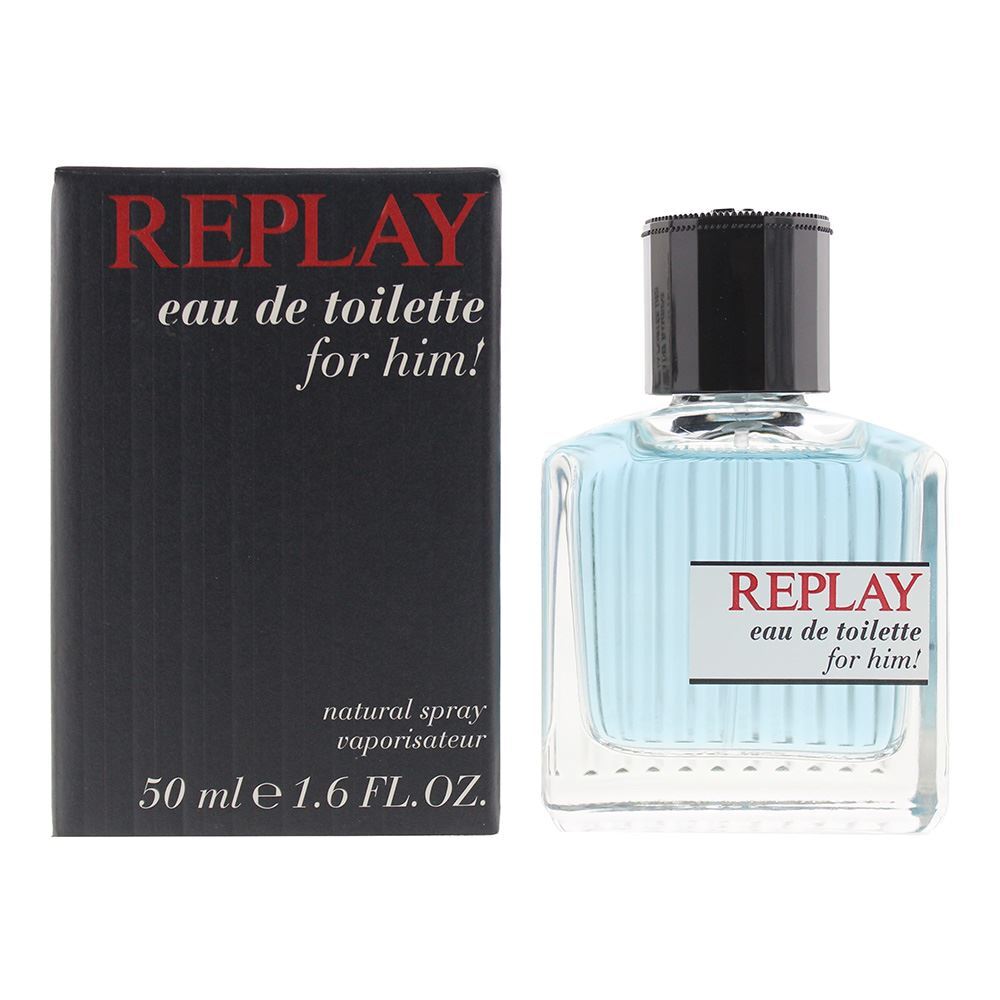Replay Eau de Toilette 50ml Spray For Him - NEW Men's EDT | eBay