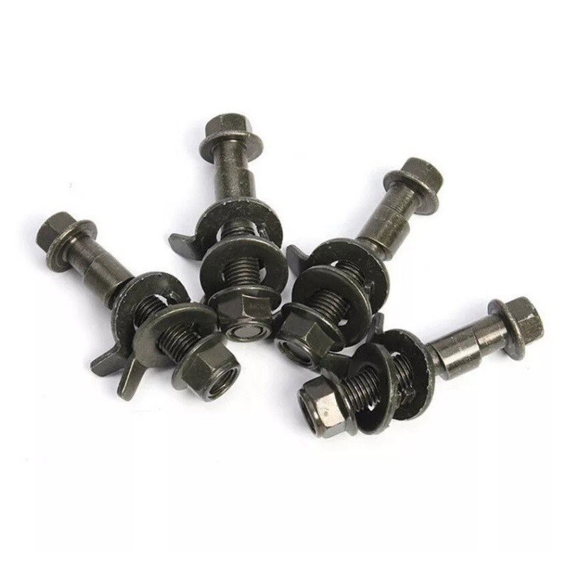 4Pcs 17mm Auto Four Wheel Alignment Cam Bolt Kit Adjustable Camber ...