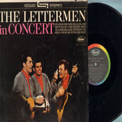The Lettermen The Lettermen In Concert (US, Mono) Capitol Records Vinyl ...
