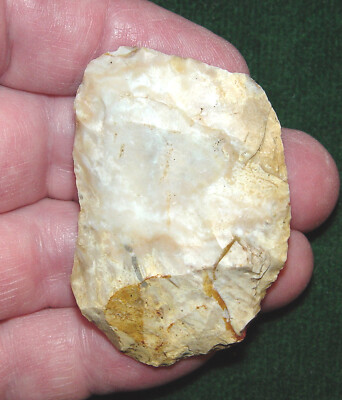 Native American Indian Paleo or Early Archaic Flint Scraper | eBay