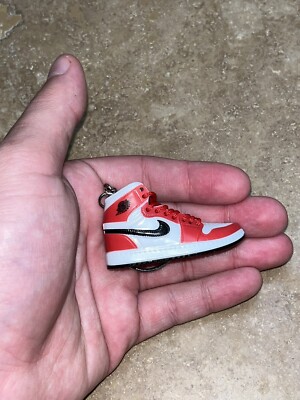Air Jordan Keychain red/white/black | eBay