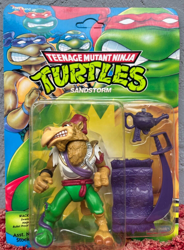 TMNT FIGURE 1993 - SANDSTORM - MINT & UNPUNCHED - PRISTINE CONDITION ...