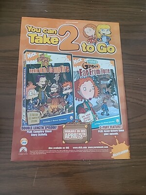 As Told By Ginger Rugrats All Grown Up Print Ad Vintage 2005 8x11 Great ...