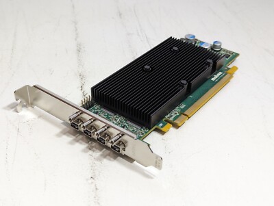 MATROX F7371-0201 1GB VIDEO CARD QUAD-PORT MINI DISPLAYPORT M9138 M9148 ...