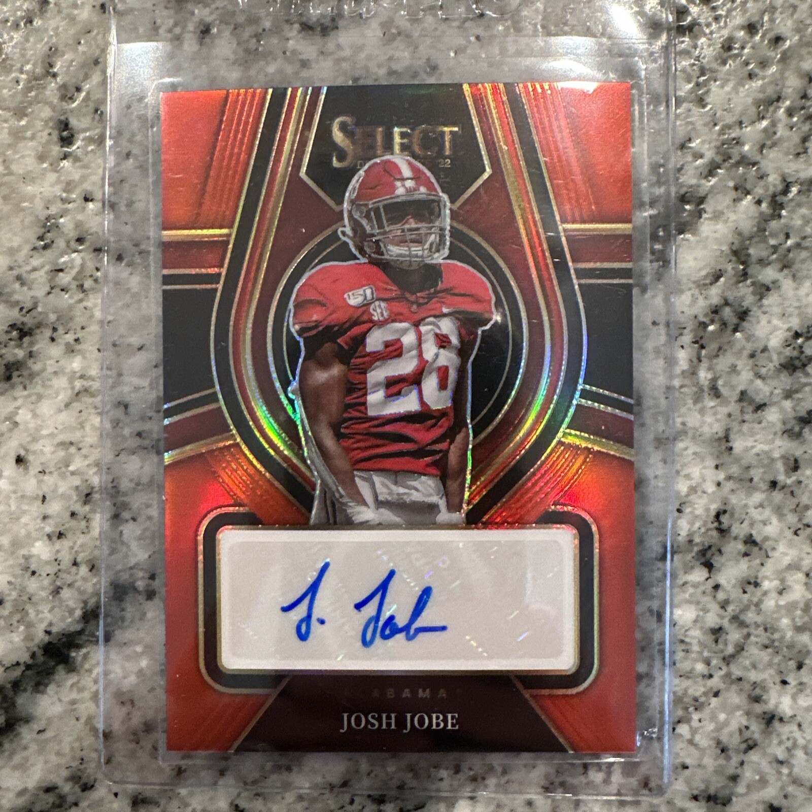 Josh Jobe 2022 Select Draft Picks Auto Red Refractor #RS-JJO Crimson ...