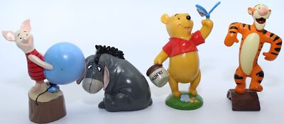 NWT Vintage Disney Winnie the Pooh Piglet Eeyore Tigger Action Figure ...
