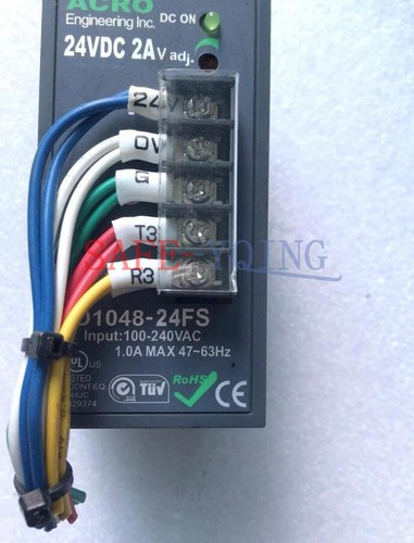 Used 1PC ACRO AD1048-24FS 24V 2A Rail Type Switching Power Supply | eBay