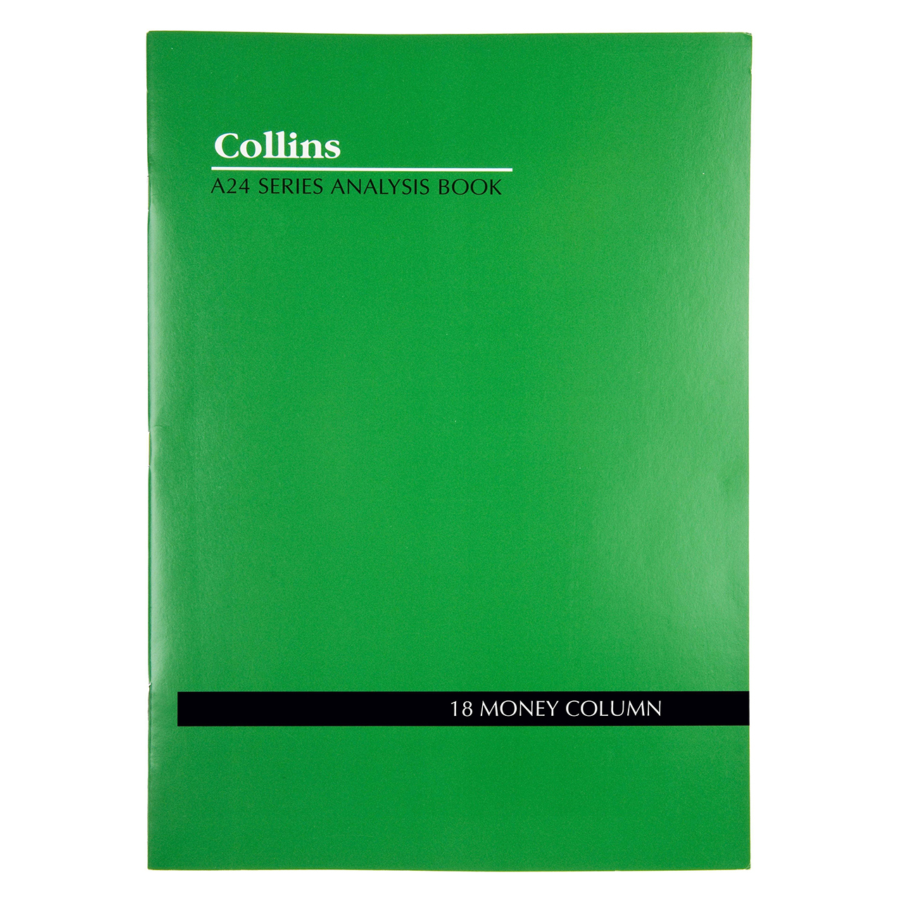 Collins A24 Account Book A4 Money Column 4-18 Day Feint Journal Ledger ...
