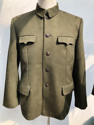 Vintage Chinese PLA 55 type winter uniform of cade-level officer | eBay