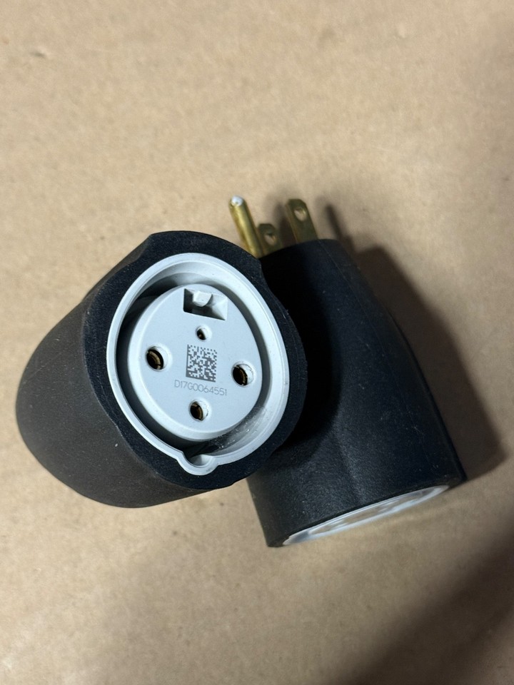 🚗 Tesla Gen 1 Nema 5-15 OEM Charging Adapter Charger Household Outlet ...