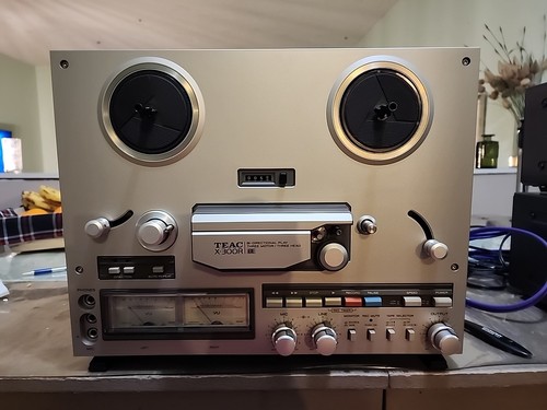 TEAC X300R Reel-to-Reel Tape Deck – Bi-Directional Play, MINT, Original ...