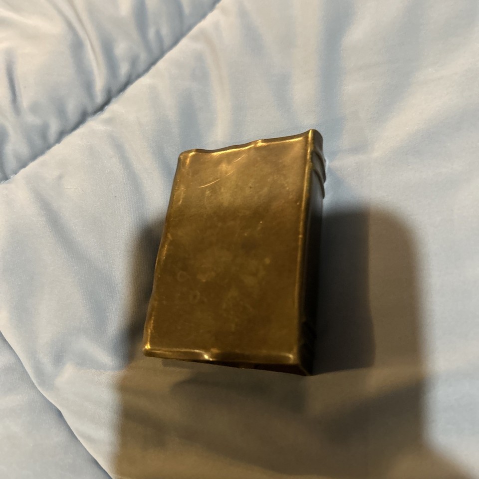 Vintage WW1 German Brass Match Box Book Holder GOTT MIT UNS | eBay