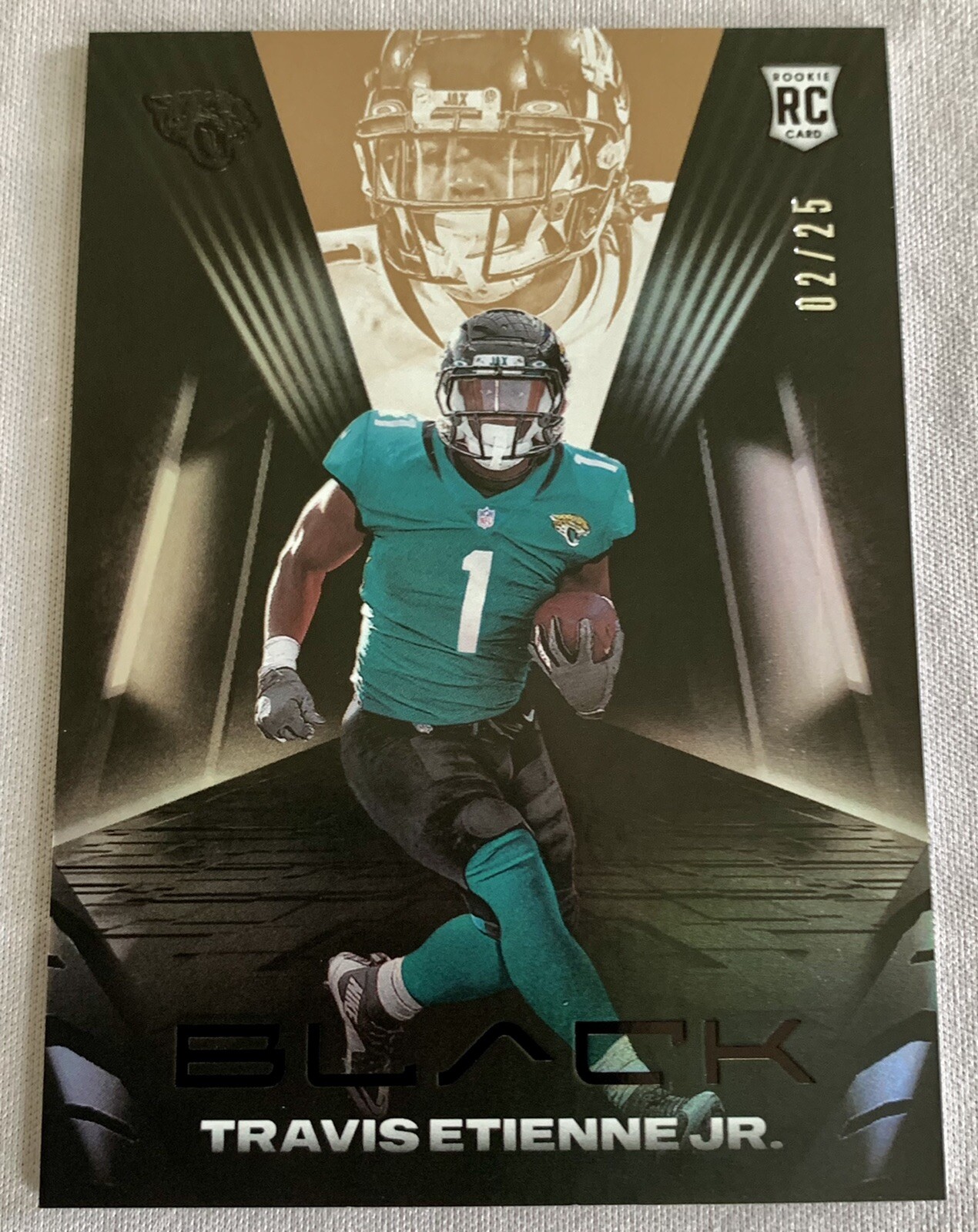 2021 Panini Black Travis Etienne Rookie RC 2/25 | eBay
