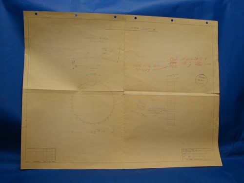 Rare 1931-48 Lionel Rubber Stamp Dated Factory Blueprints 397-6, 403 ...
