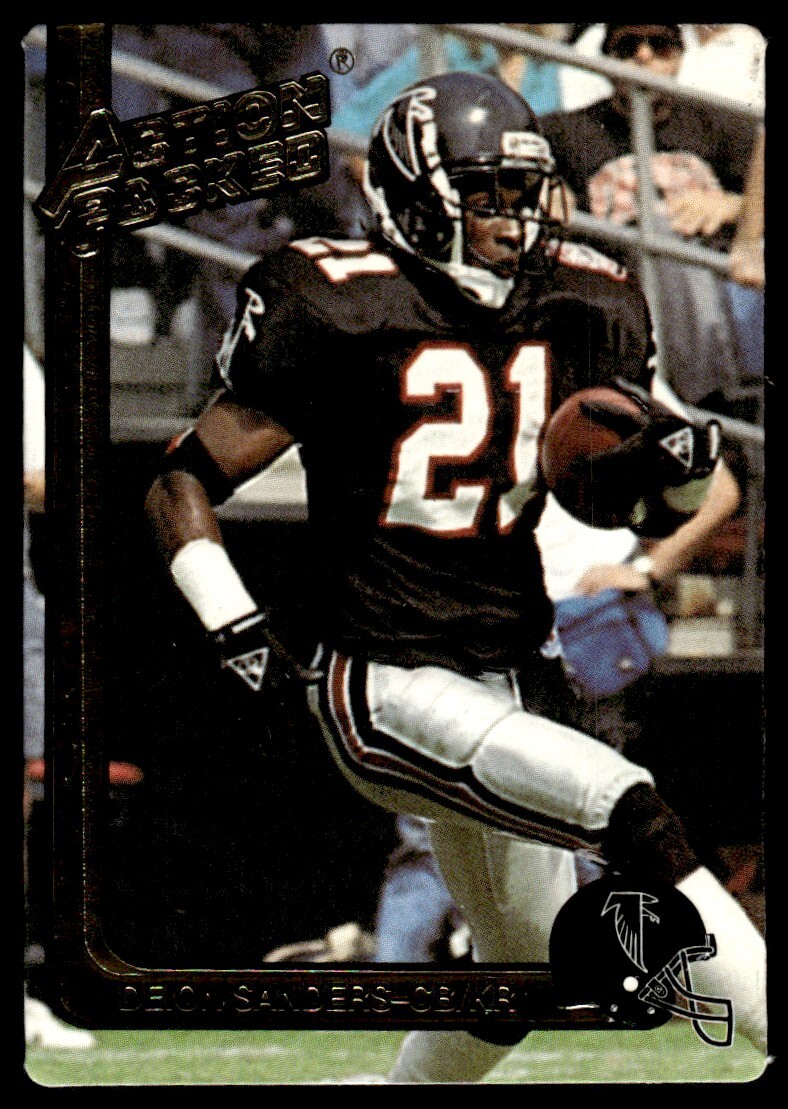 1991 Action Packed Deion Sanders Atlanta Falcons #9 | eBay
