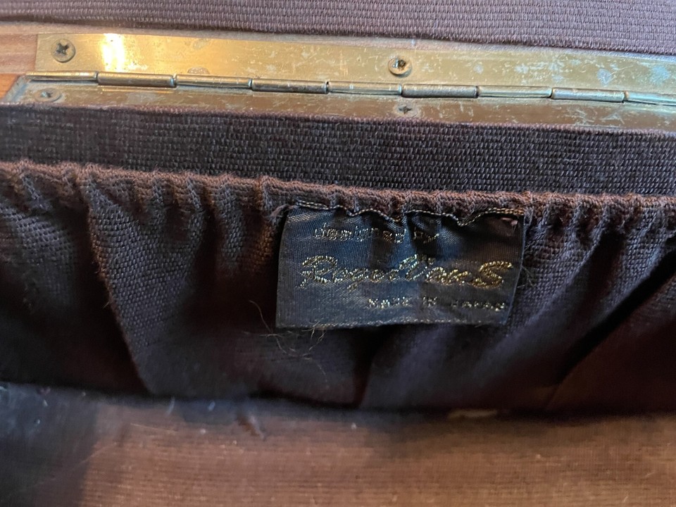 Vintage 1960s Roger Van S Hand Crafted Wood Handbag Purse RARE | eBay