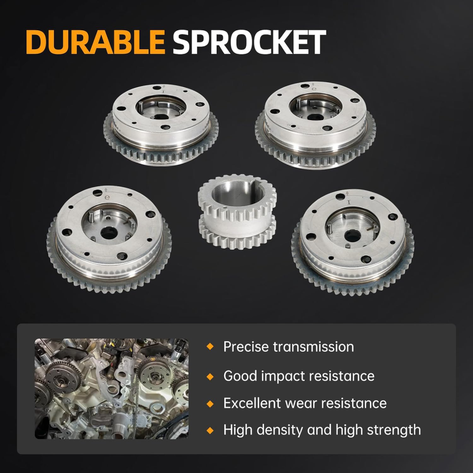 Timing Chain Kit With VVT Cam Phasers for 2017-2024 Ford F-150 Lincoln ...