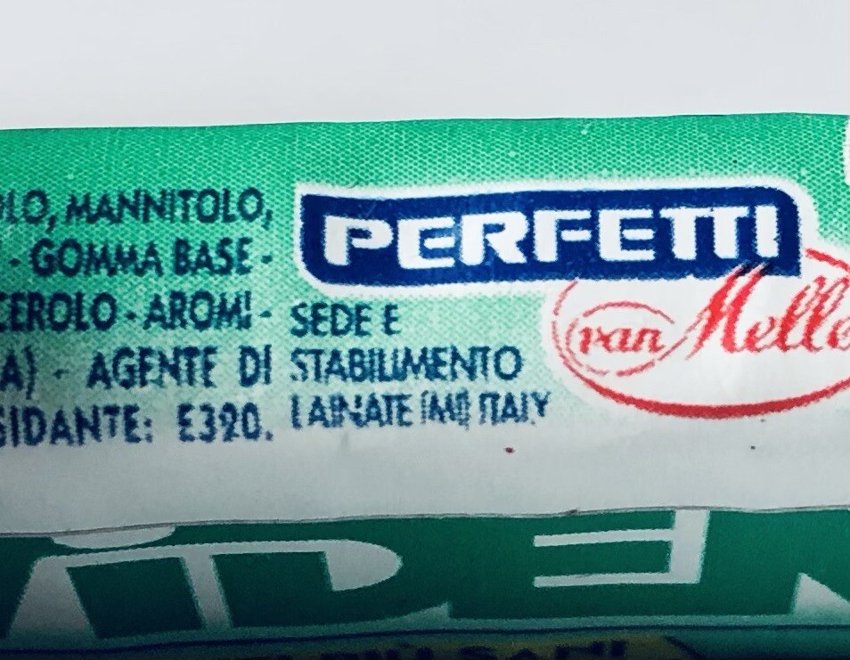 ITALY Vintage 2005 Perfetti VIVIDENT Gum Pack SEALED candy container ...