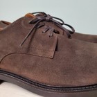 Polo Ralph Lauren Asher Derby suede oxford shoes brown Vibram Soles Sz ...