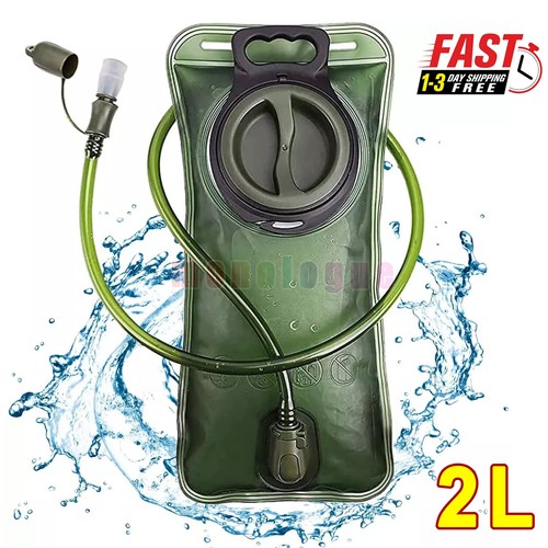 2L Water Bladder Backpack Hydration System Camel bak Pack Bag Camping ...